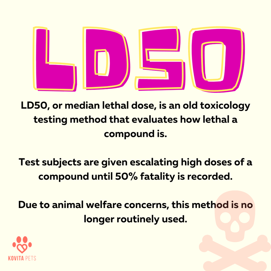 LD50 is an old toxicology testing method that evaluates how lethal a ...